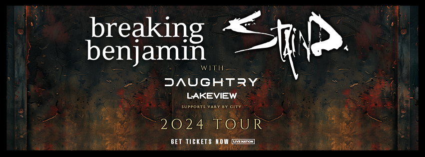 Staind & Breaking Benjamin: 2024 Tour – MidFlorida Credit Union ...